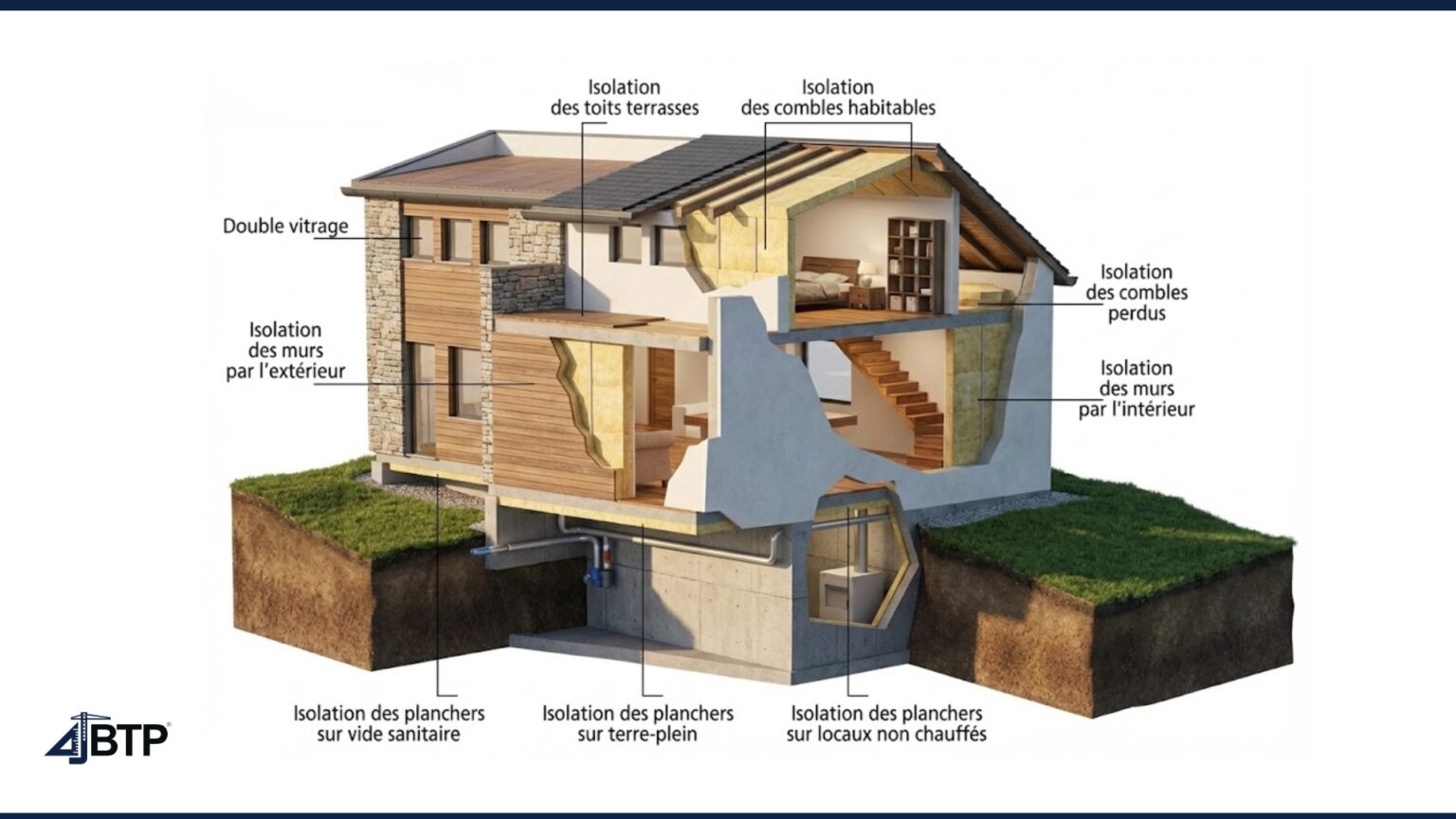 Guide pro de l’Isolation thermique des bâtiments - AJBTP®